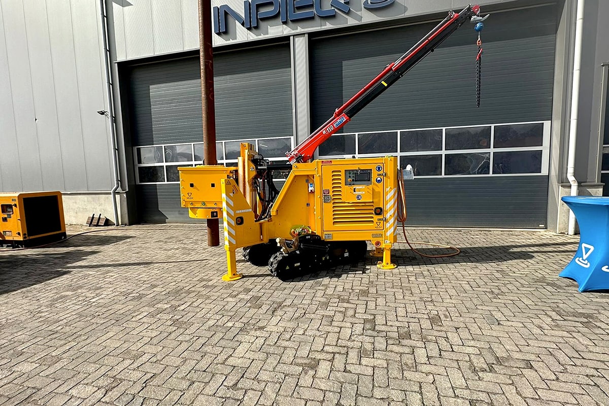 Slimme funderingsmachines voor klein bemeten locaties - Bouwmat
